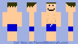Fat swimsuit kid Minecraft Skin