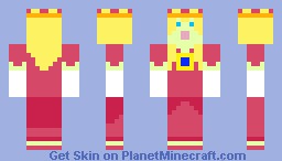 Princess Peach Minecraft Skin