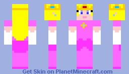 princess peach Minecraft Skin