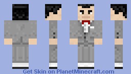 Pee-wee Herman Minecraft Skin