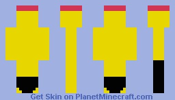 Pencil Minecraft Skin