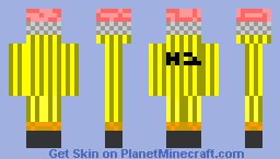 pencil men Minecraft Skin