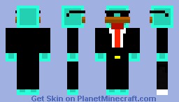 Agent Perry Minecraft Skin