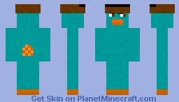 Perry the Platypus Minecraft Skin