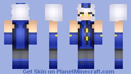 Persona 3 Elizabeth Minecraft Skin