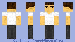 White T-Shirt Minecraft Skin