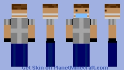 man in 2020 Minecraft Skin