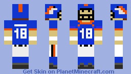 Peyton Manning Minecraft Skin