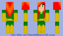 Phoenix (Comics) Minecraft Skin
