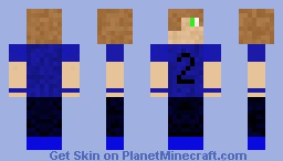 Number 2 Kid Minecraft Skin