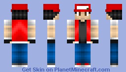 Trainer Red (Remake of a remake) Minecraft Skin