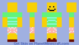 The Lego Man Minecraft Skin