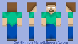 Herobrine (For my new texture pack) Minecraft Skin