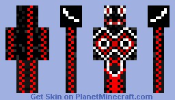 Scary Night Stalker Minecraft Skin