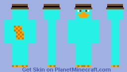 Perry the platypus Minecraft Skin