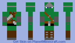 Green Assassin Minecraft Skin
