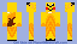pikachu Minecraft Skin