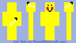 pickachu Minecraft Skin