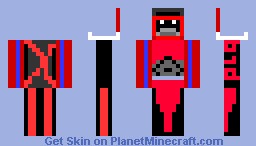 red guy 1 Minecraft Skin