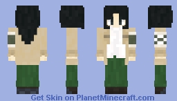 Pieck Finger (Attack on Titan) Minecraft Skin