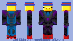 Gold pig Knight Minecraft Skin