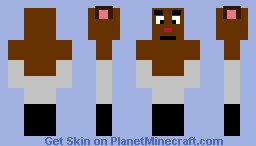 Nibbles the Guina Pig, skin battle with Gamer2016 Minecraft Skin