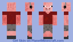 pig gamer Minecraft Skin