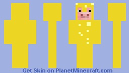 Pig in gold armor Minecraft Skin