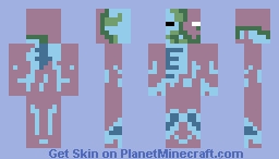 Zombie Pigman Overlay Minecraft Skin