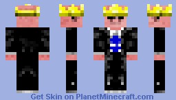 king of pigman Minecraft Skin
