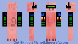Pigman The bad ass Minecraft Skin