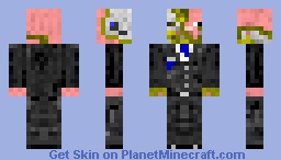 pigman in a suit Minecraft Skin