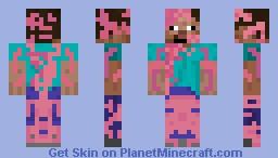Steve gets pig infection Minecraft Skin