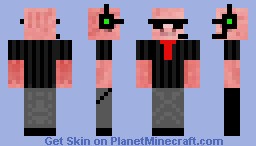 Cool pig Minecraft Skin
