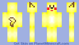 Pikachu Minecraft Skin