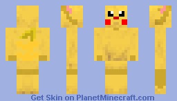 Pikachu Minecraft Skin
