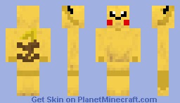 pikachu! Minecraft Skin