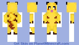 Pikachu Minecraft Skin