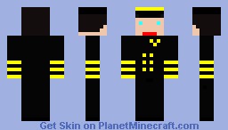 british air ways pilot female jacket Minecraft Skin