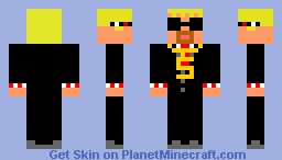Pimp in a suit Minecraft Skin
