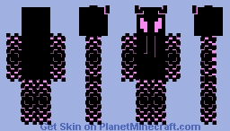 Pink Demon Minecraft Skin