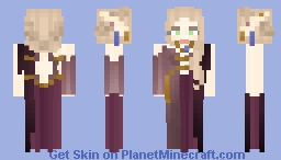 Elfess Pink Dream Minecraft Skin