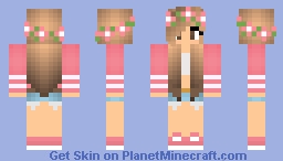 Pink Girl Minecraft Skin