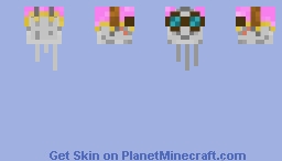 Happy Ghast Skin (Pink Mount) Minecraft Skin