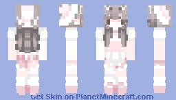 cutecore pink skin Minecraft Skin