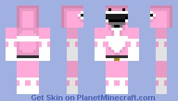Pink Ranger Minecraft Skin