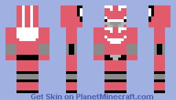 Pink Time Force Power Ranger Minecraft Skin