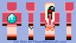 pink coat Minecraft Skin