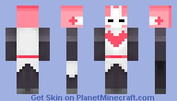 pink cc knight Minecraft Skin