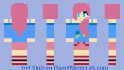 My Little Pony Series- Pinkie Pie Minecraft Skin